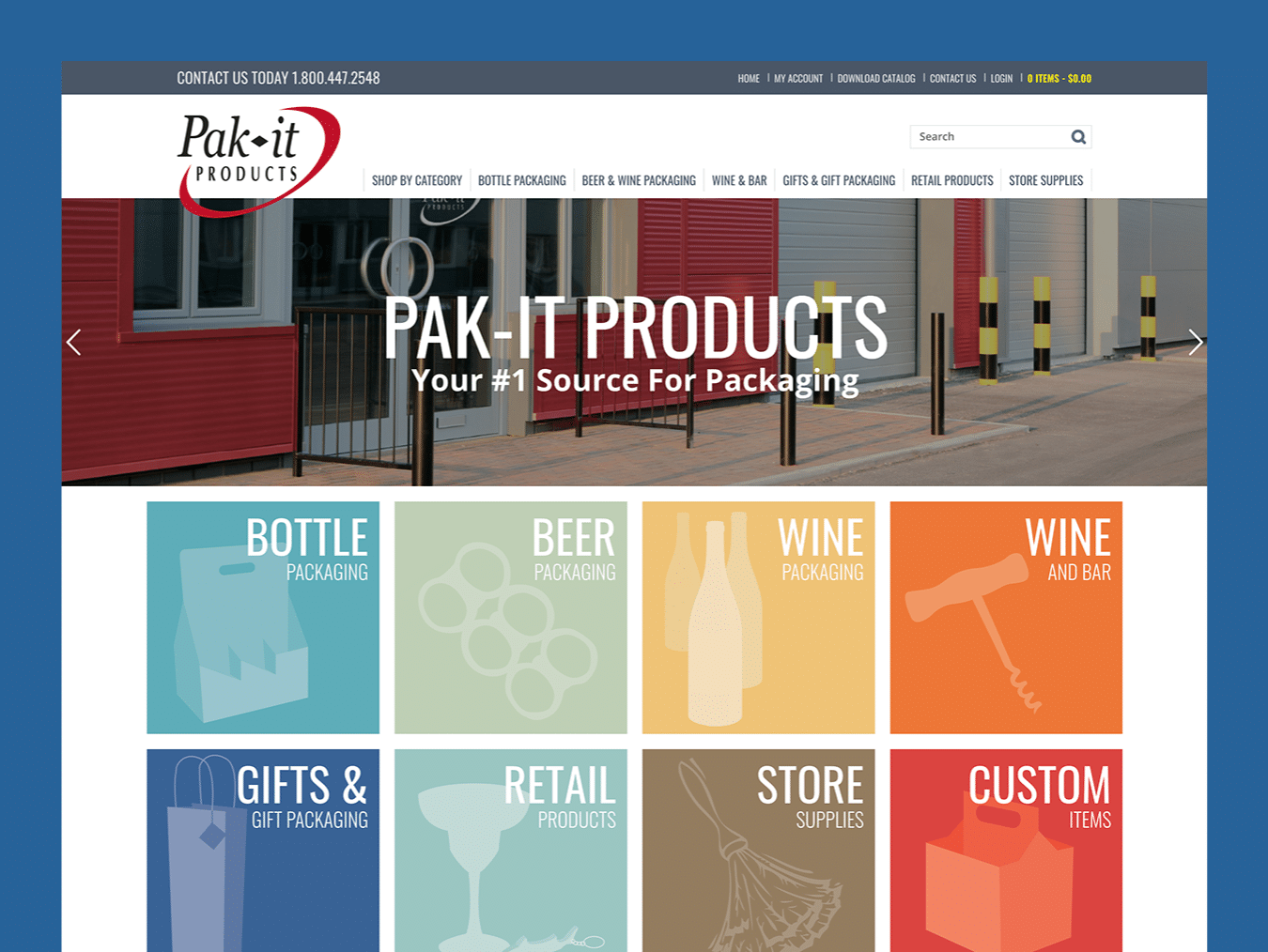 Pakit Products » Web Design by Hire Jordan Smith