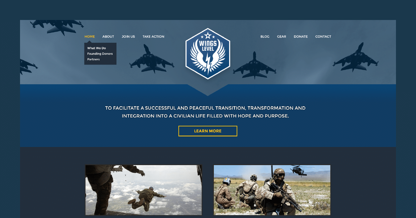 Wings Level » Logo Design by Hire Jordan Smith